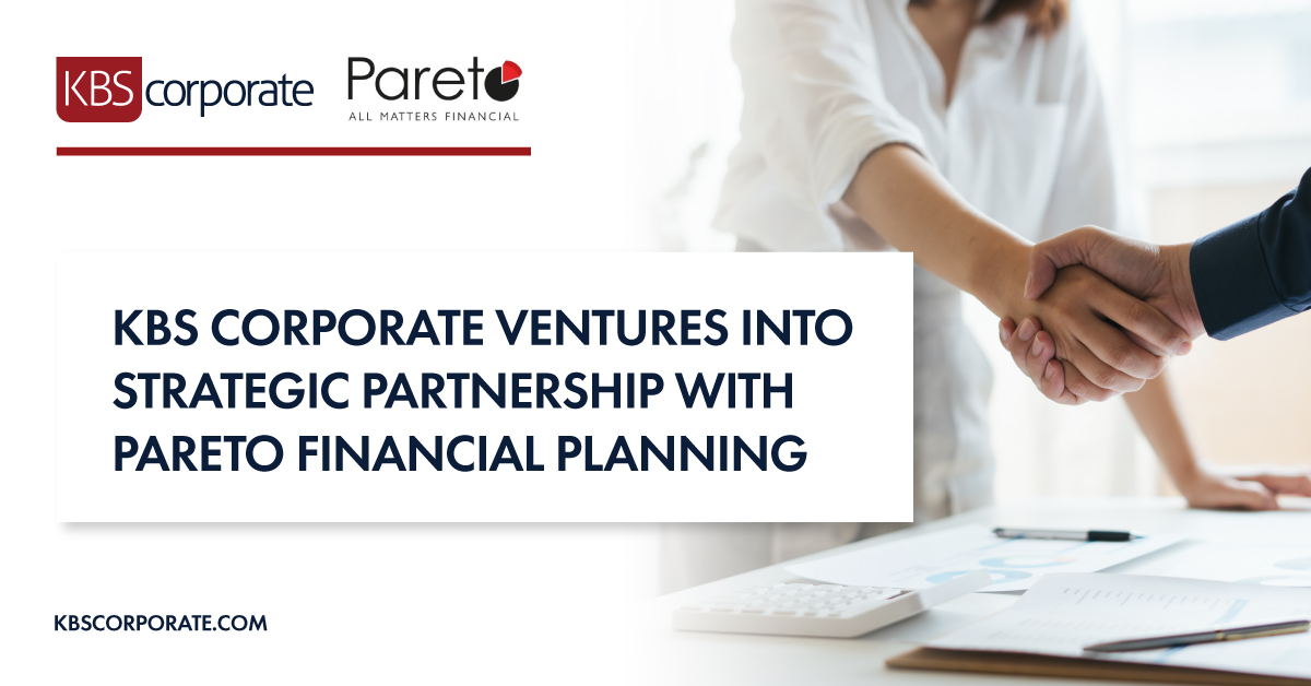 KBS Corporate ventures into strategic partnership with Pareto Financial ...
